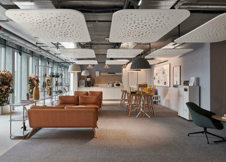 WATCH: impact acoustic architecturally integrates sound-absorbing design