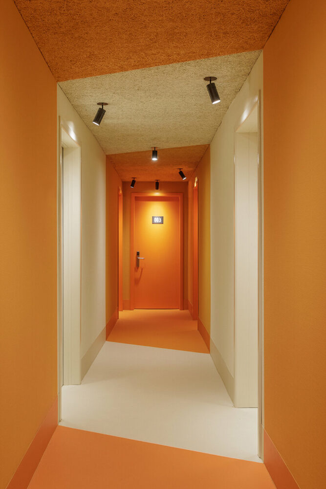 new YellowSquare inn by pierattelli architetture opens in florence