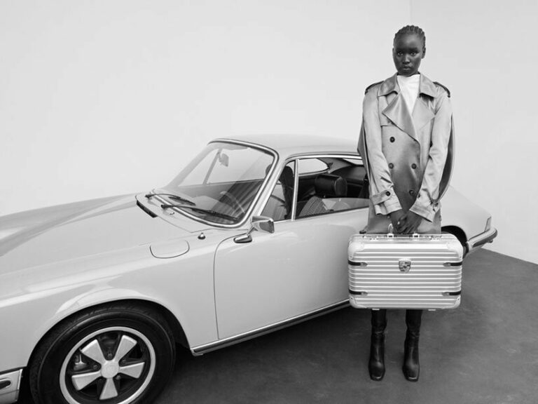 RIMOWA x porsche collaborate to debut limited edition hand-carry case