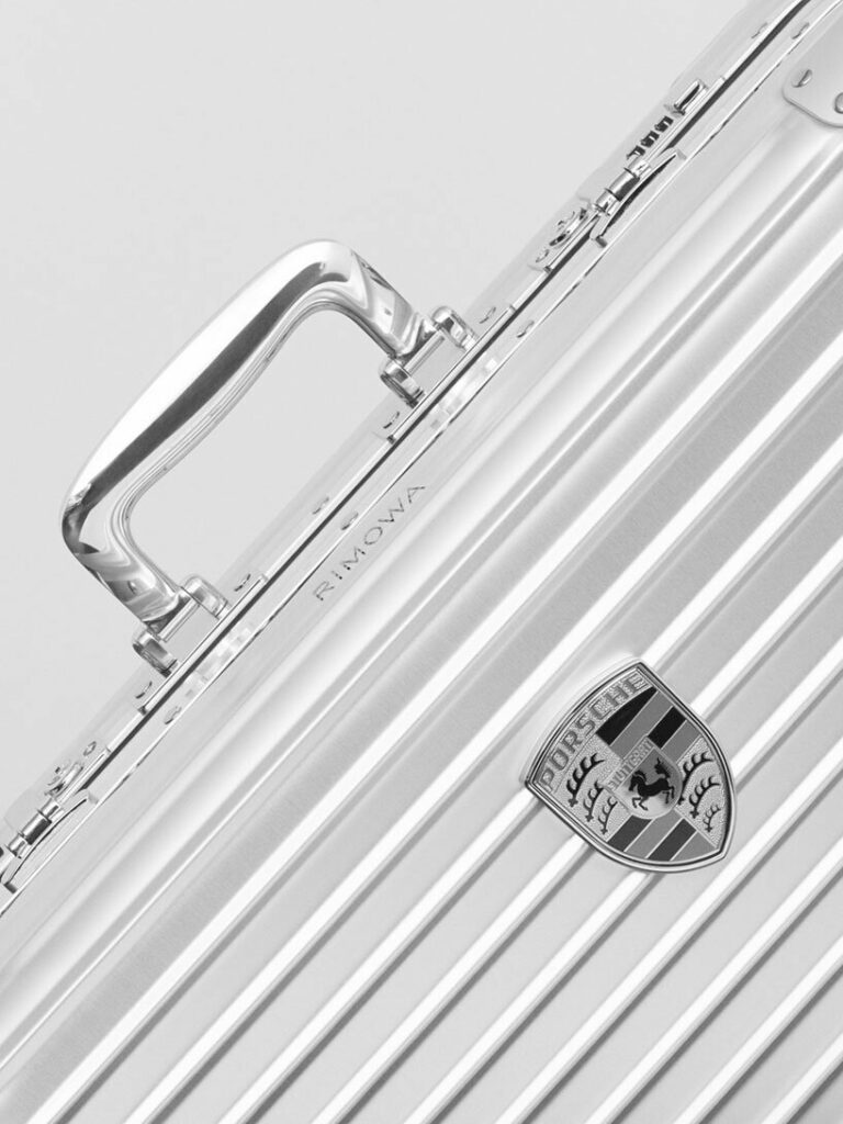 RIMOWA x porsche collaborate to debut limited edition hand-carry case