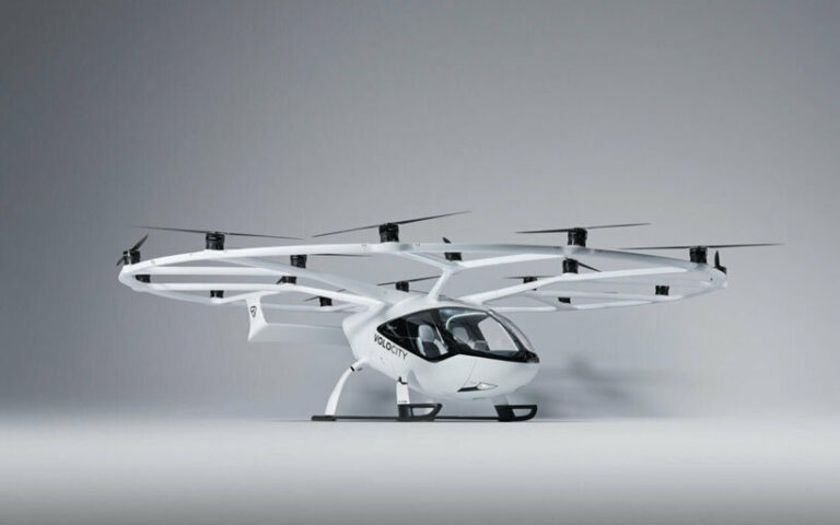 watch: volocopter tests its full-size air taxi prototype in maiden flight
