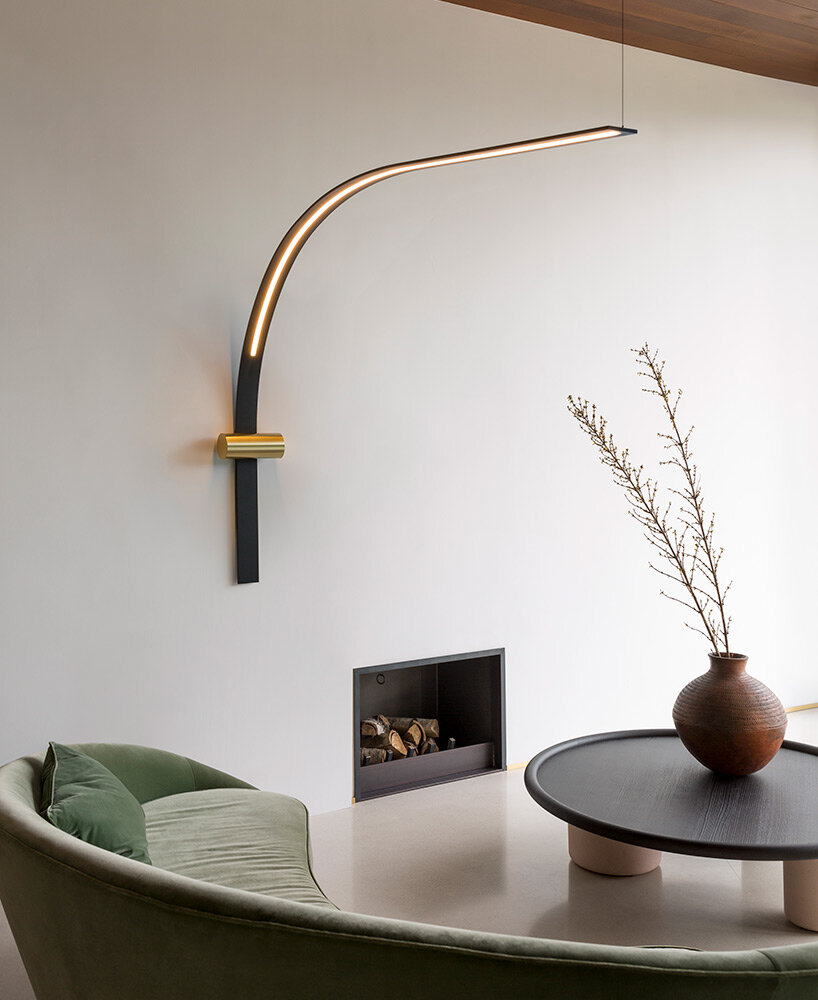 studiopepe expands TOOY's nastro system bending the lights like ribbon