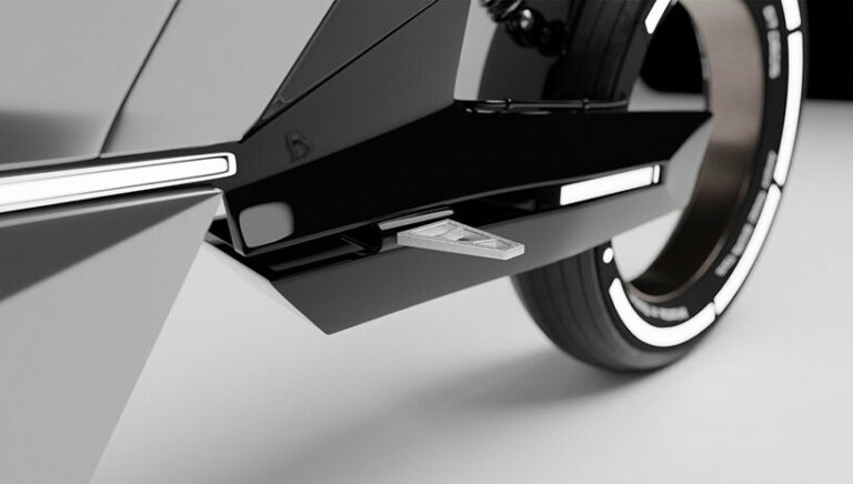 cybertruck-inspired tesla model m electric motorcycle by víctor ...