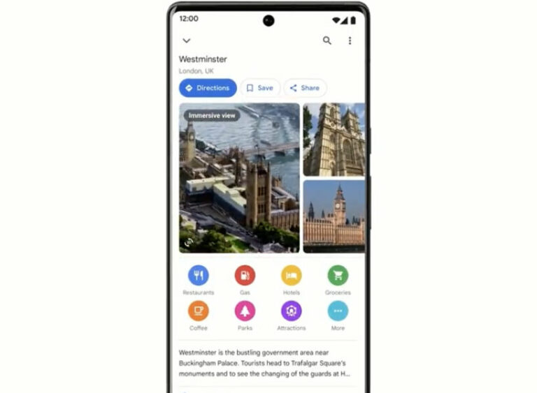 google maps launches lifelike city navigation with ‘immersive view’