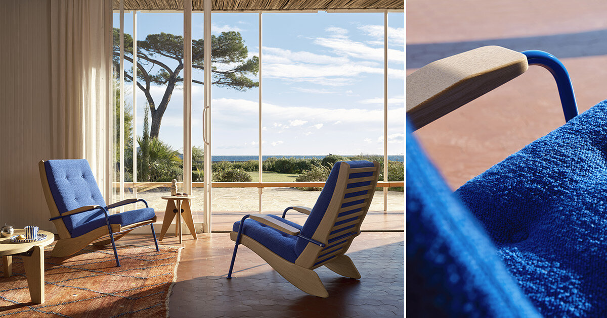 VITRA relaunches prouvé's kangourou chair in a limited edition of 150 units