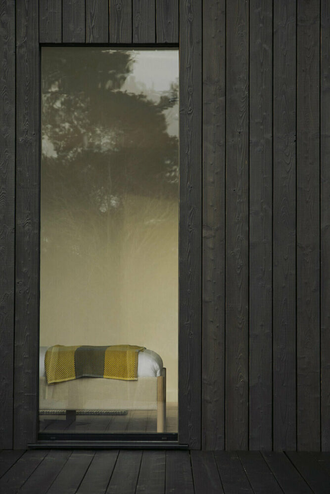 koto designs sustainable cabin retreat with floating sauna for fritton lake