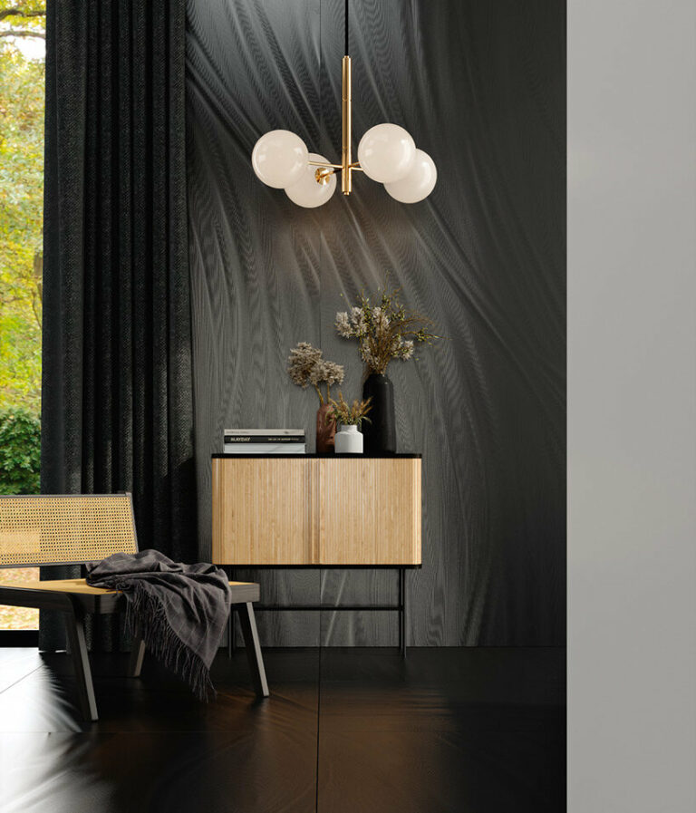 ceramic falls like silk with iris ceramica group's luce collection