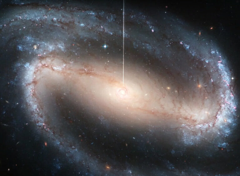 from data to sound: NASA releases sonification of galaxy NGC 1300