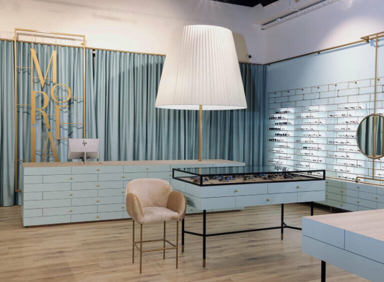 alice in wonderland theme designed for an eye center interior