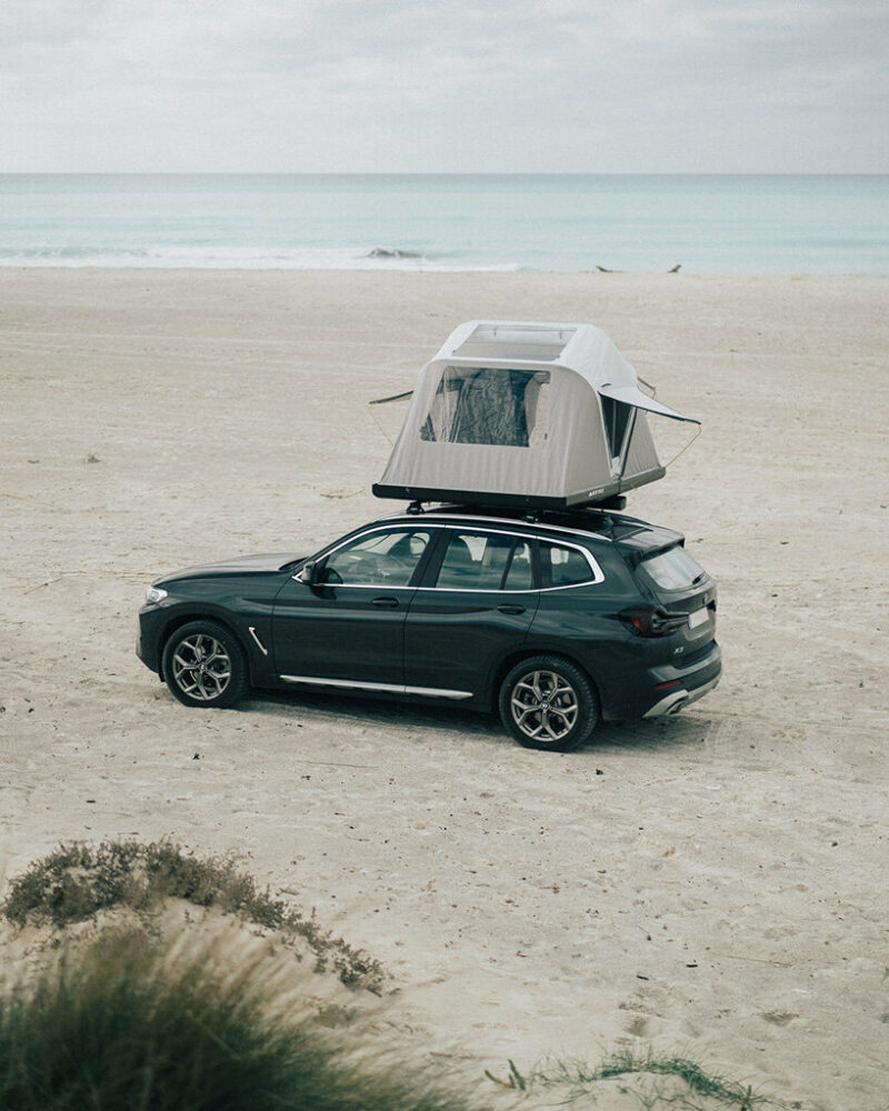 roof space one is a panoramic car tent that can be easily set up in ...