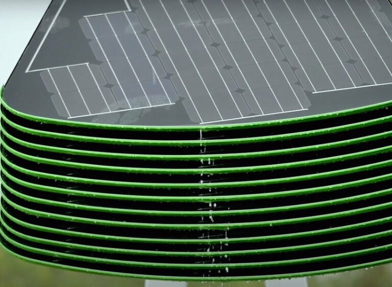 self-cleaning sunflower solar panels generate up to 40% more power
