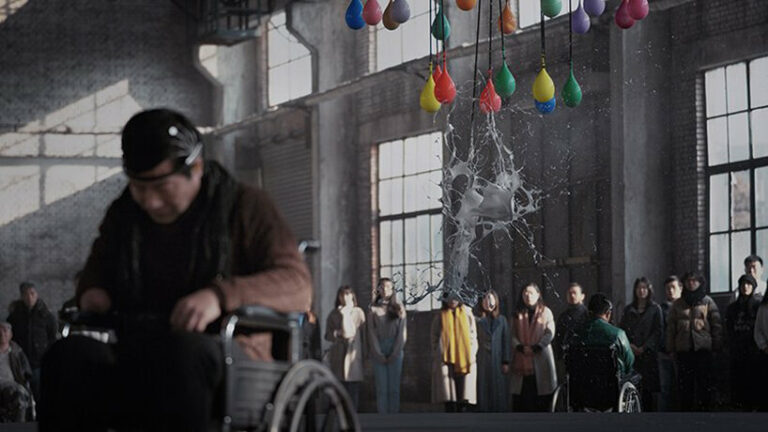 jody xiong presents 'the bloom' installation for 2022 winter paralympic