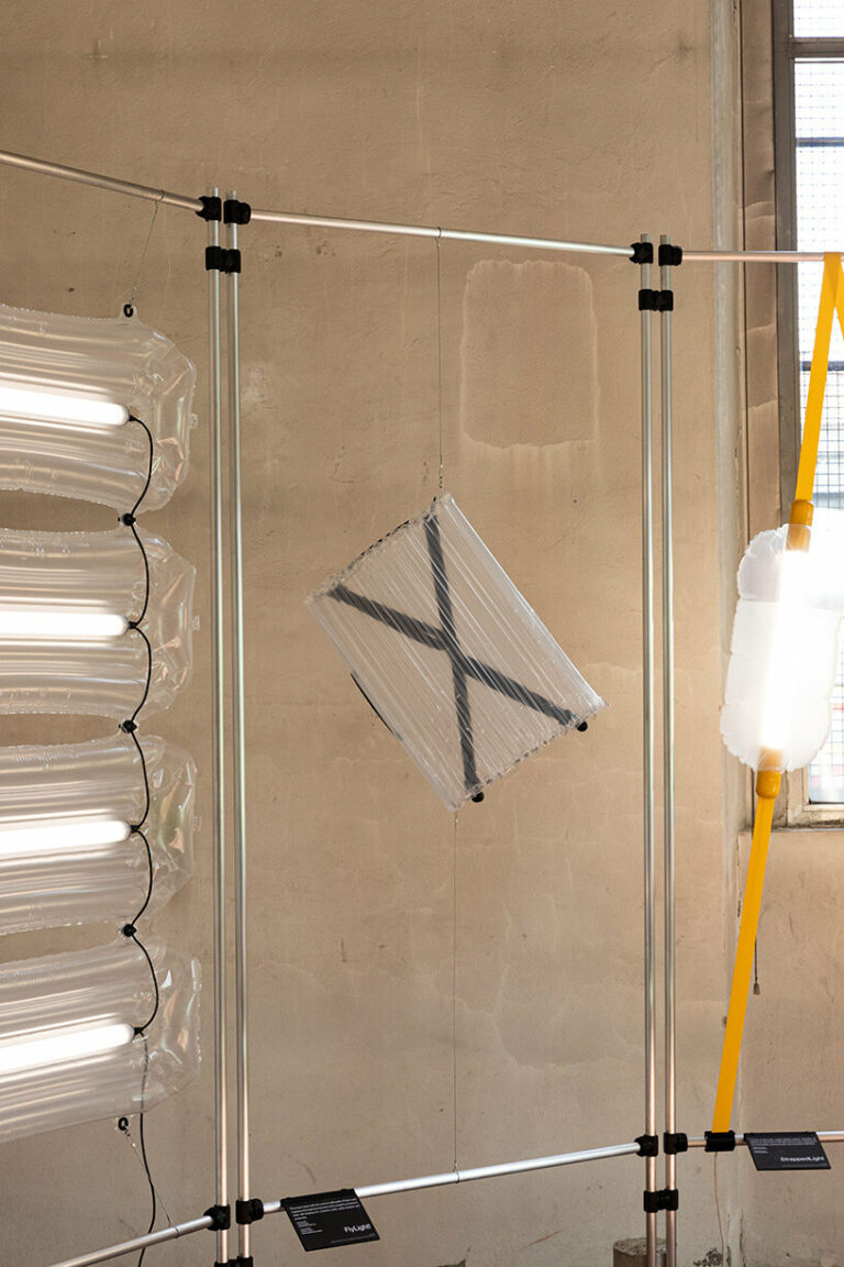 exhibition of inflatable objects explores air as construction material ...