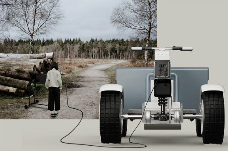 autonomous ATV crosses farmlands with care for delicate ecosystems