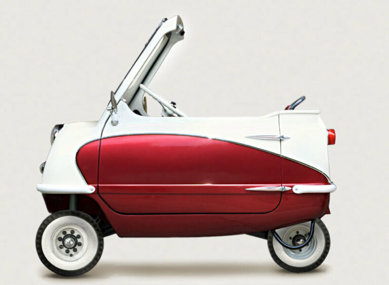 DIY kits offer to build the smallest car in the world, peel P50