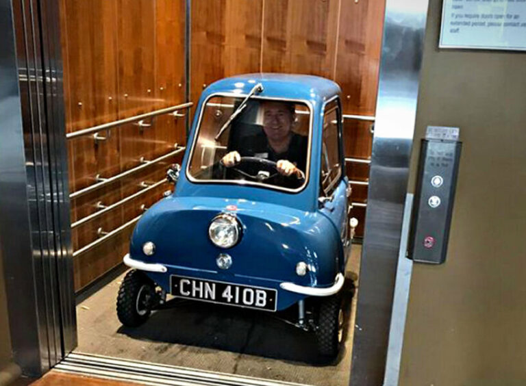 DIY kits offer to build the smallest car in the world, peel P50
