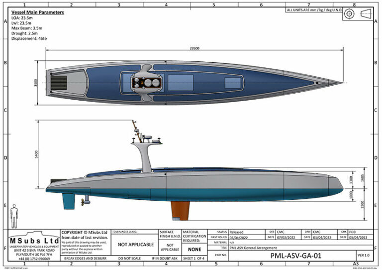 oceanus is the world's first long-range autonomous research vessel