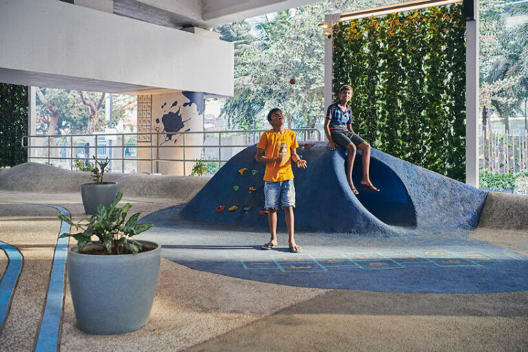MVRDV transforms infrastructure of mumbai into playful community space