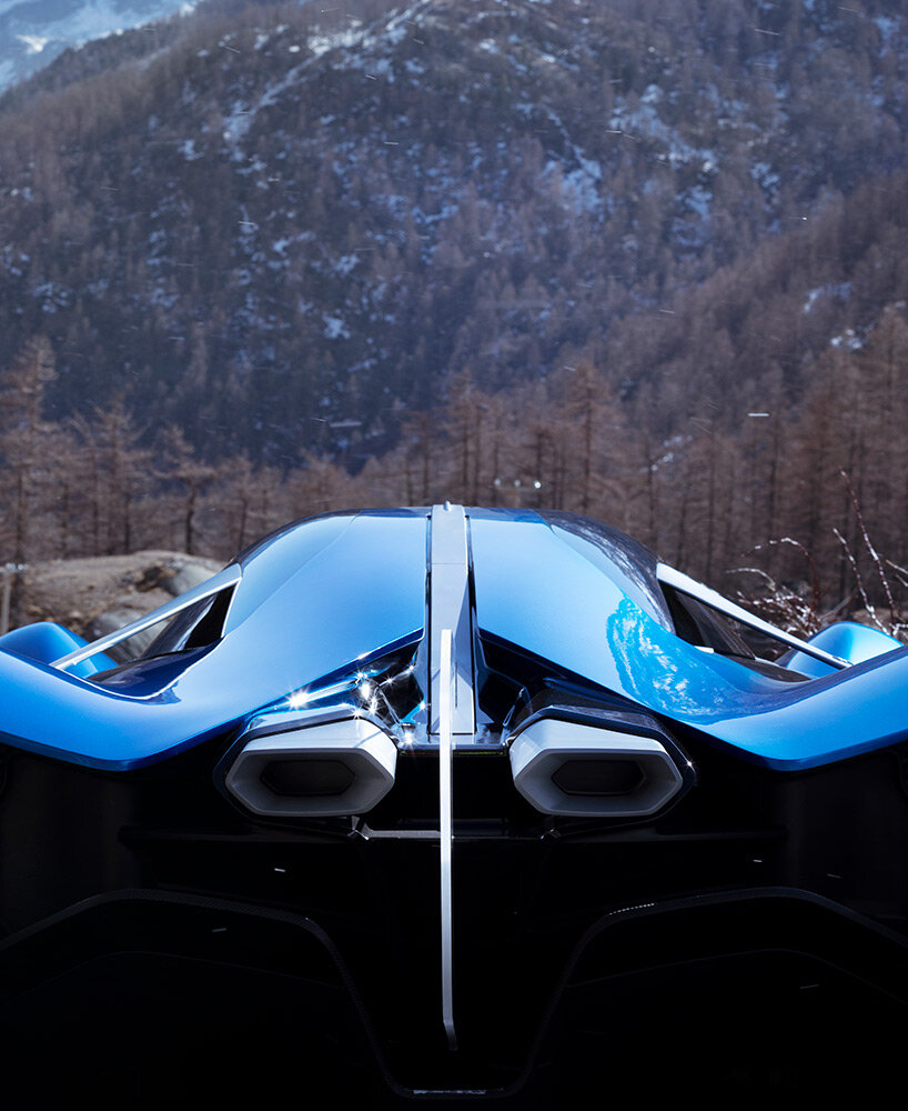 IED master students steer concept car 'A4810 project' to the alps