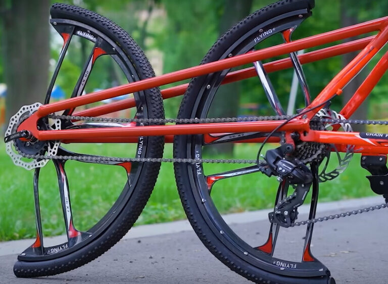 engineer splits back wheel in half to create one-of-a-kind, fully ...