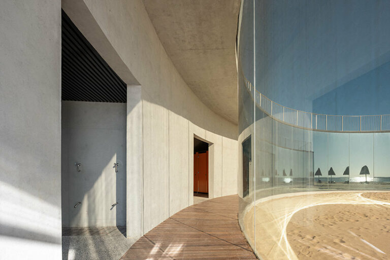 tongyi architects weaves seashell-shaped visitor center into scenic ...