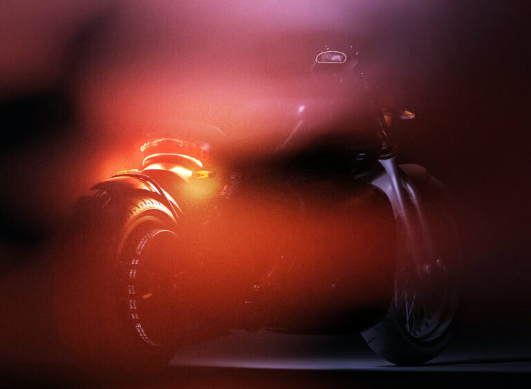 sleek concept electric motorcycle WAYRA EV-03 features spacious storage ...