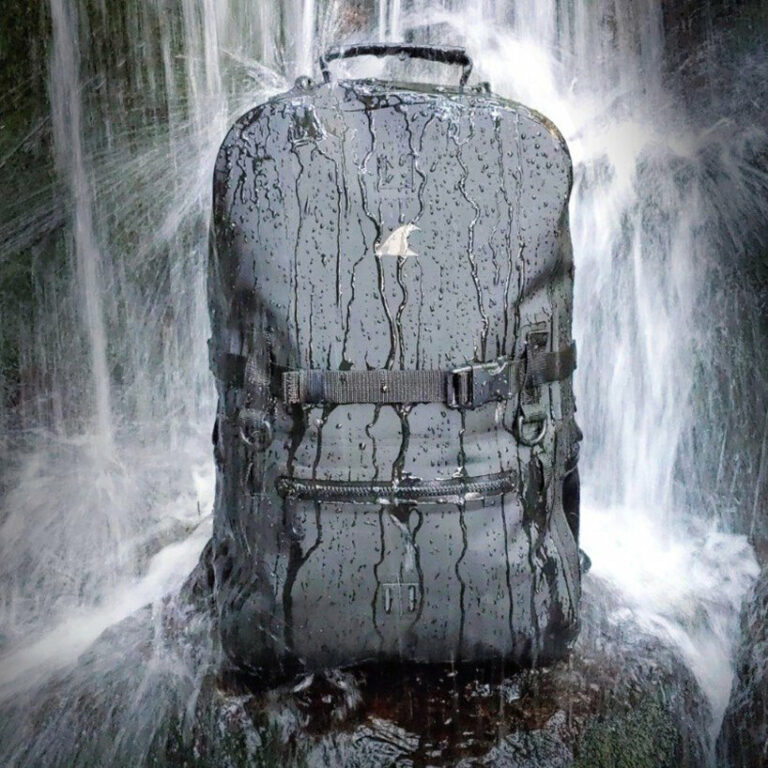 the fogland backpack is virtually indestructible and fully submersible