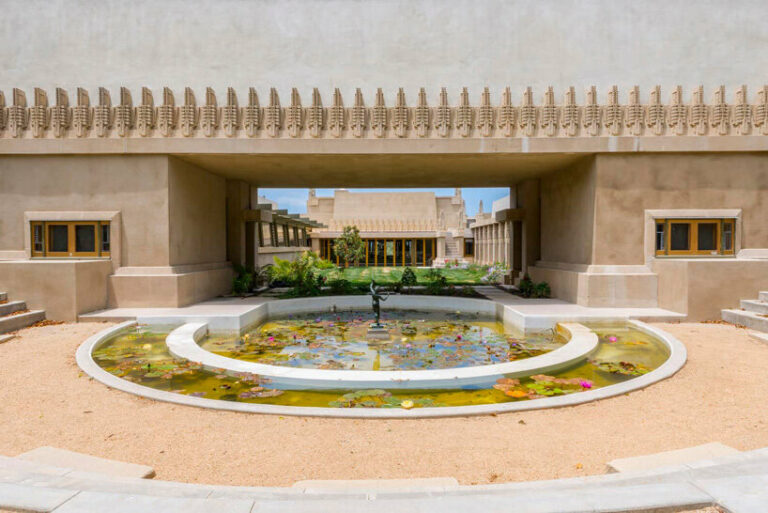 hollyhock house, frank lloyd wright’s first los angeles commission ...