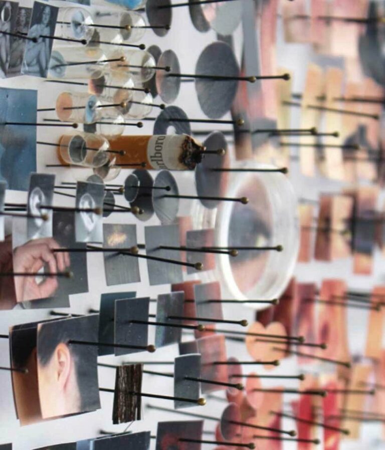 michael mapes forms dismantled portraits reinterpreting famous paintings