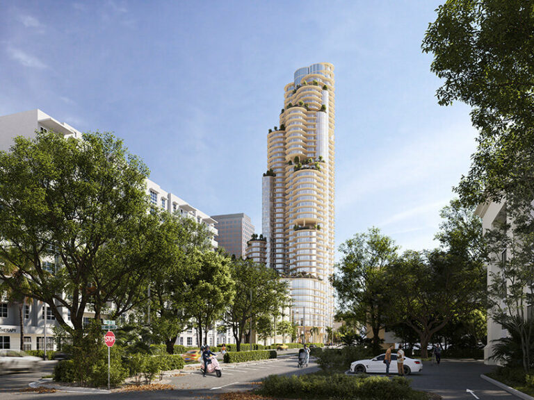 take a first look at ODA's tubular tower in fort lauderdale, florida