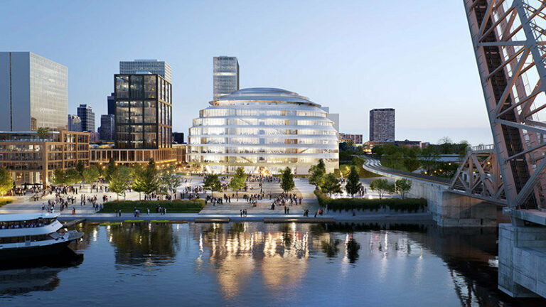 OMA and jacobs unveil new DPI headquarters in 'the 78,' chicago