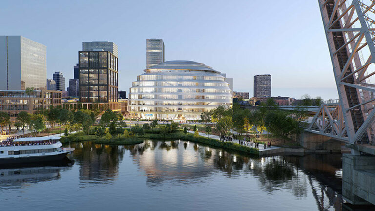 OMA and jacobs unveil new DPI headquarters in 'the 78,' chicago