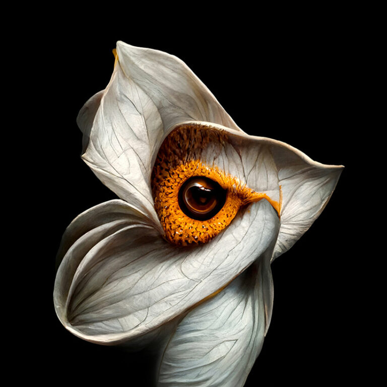 meet soheil hosseini's mesmerizing, AI-generated bird creatures