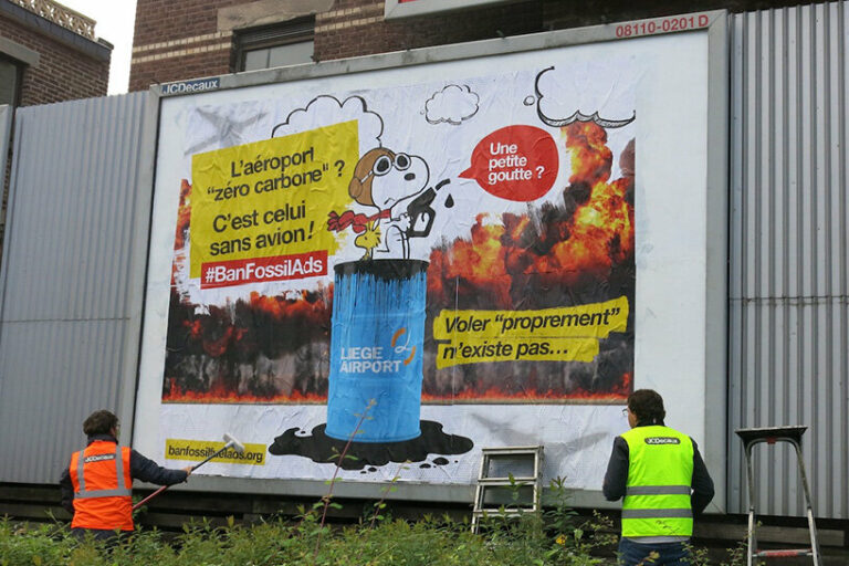 brandalism's scathing ads target airlines over their climate impact