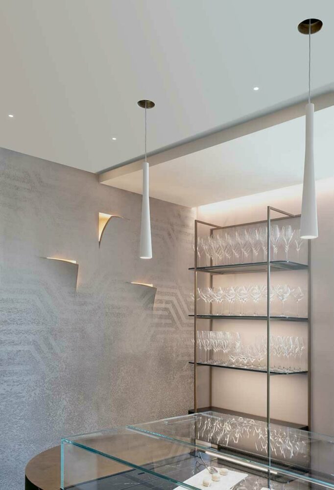 buzzi & buzzi brings alessandro borghese's restaurant to light