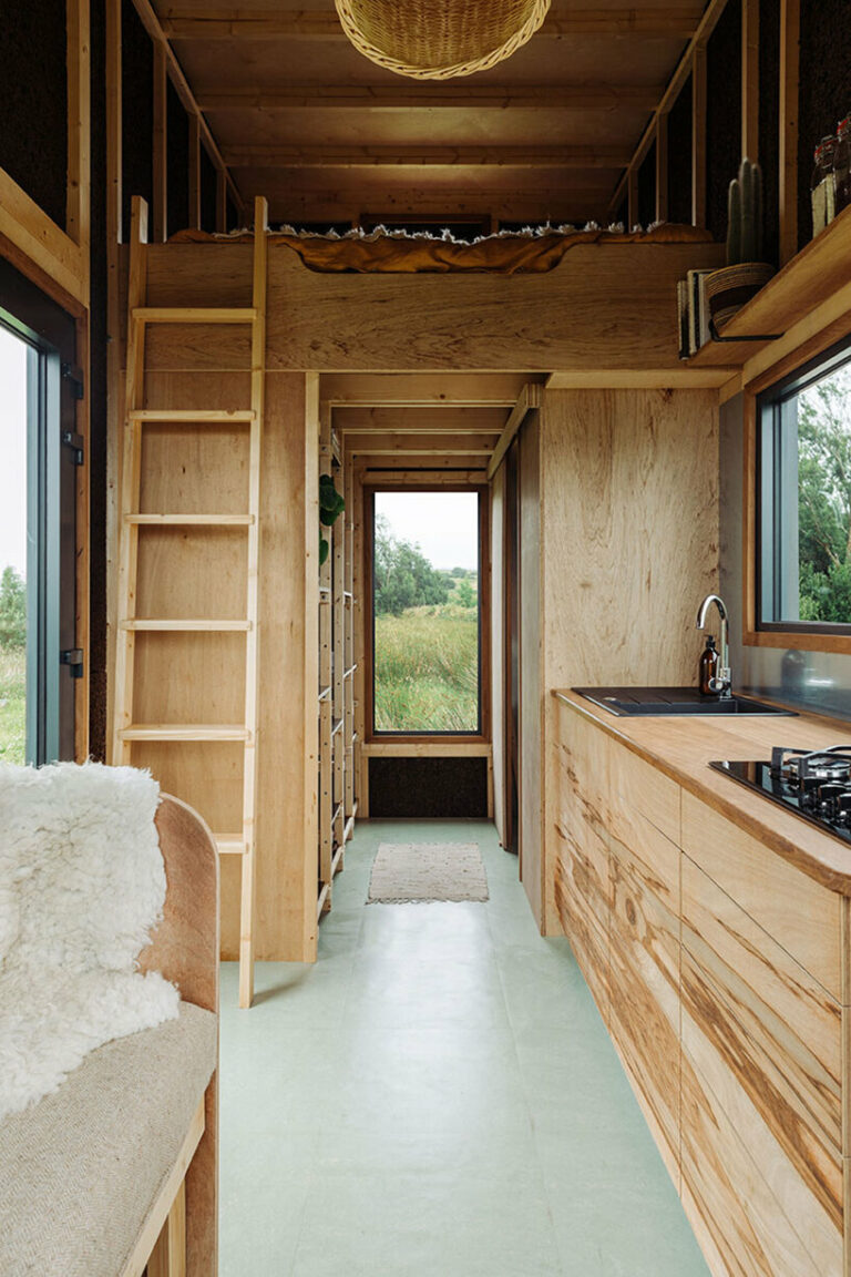 common knowledge builds 'tigín' tiny homes from hemp and cork