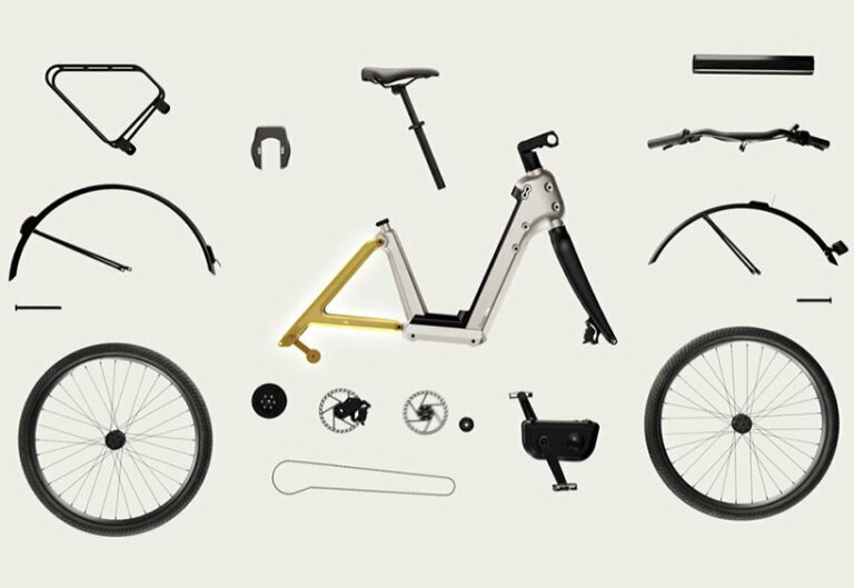 designed to last forever, modular roetz e-bikes reduces excess waste