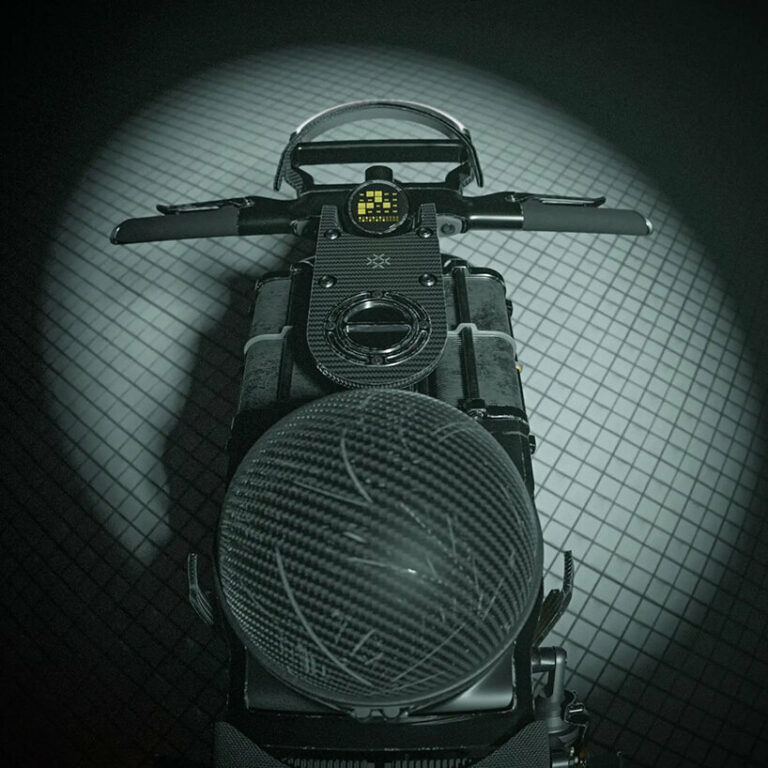 the 'hydra' concept e-bike is powered by hydrogen fuel cells