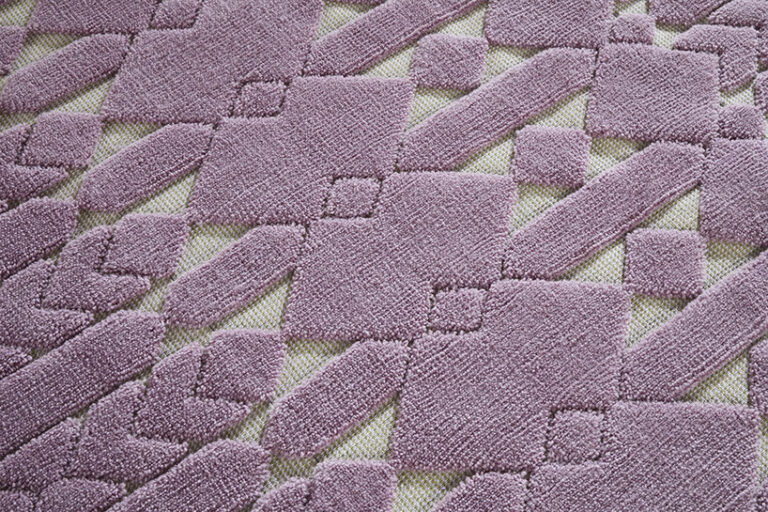 india mahdavi debuts pastel textiles and looping furniture at paris ...