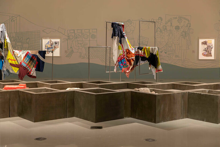 interview: tatiana bilbao's installation for NGV uses garments as ...