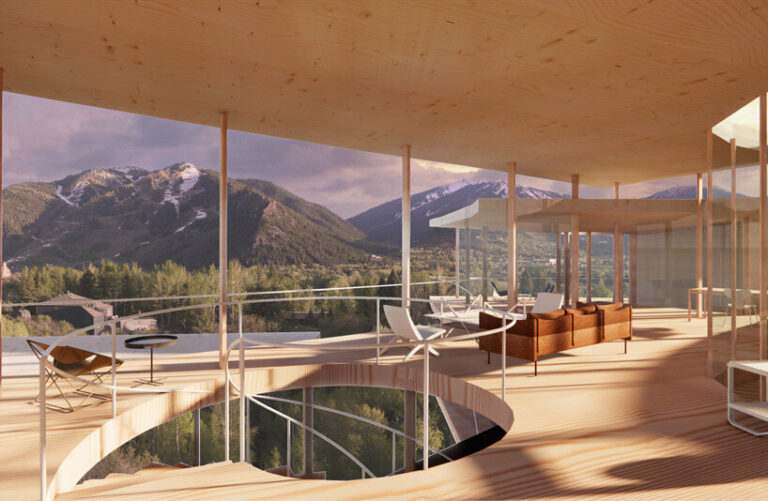 interview: NO ARCHITECTURE embeds five interlocking pavilions into ...