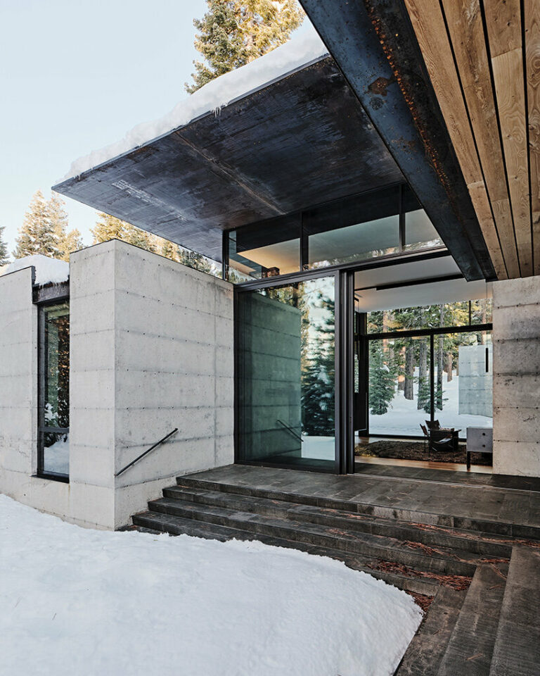 olson kundig's analog house weaves among wooded california site