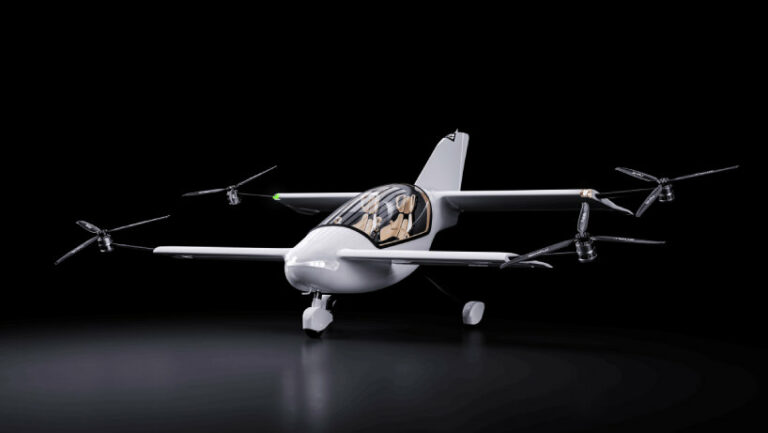 eVTOL ‘axe by skyfly’ trades rotating wings for 70 KW motors with 280 ...