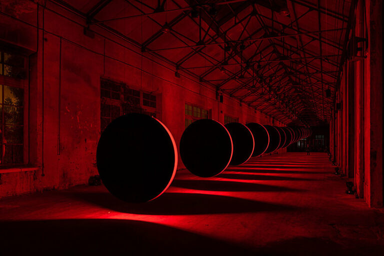 'eclypses' by SpY: a slow choreography of form, light, and sound