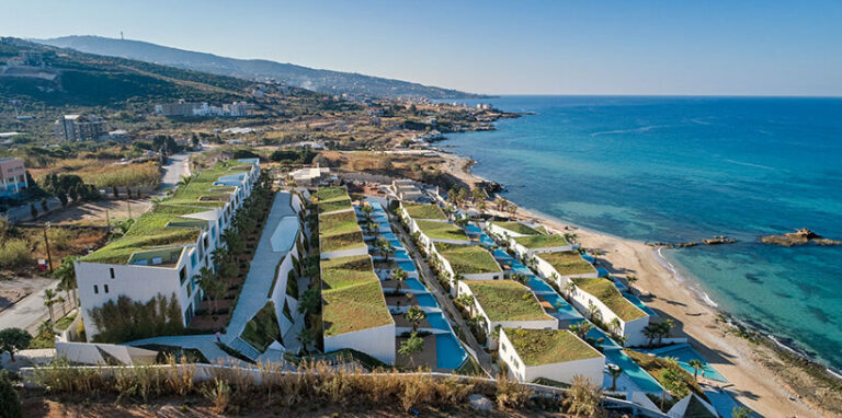 WORKac transforms lebanon coast with 'marea' landscape houses
