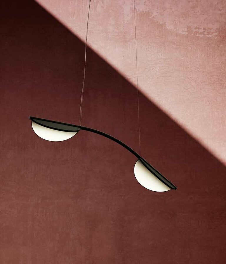 flos blooms with patricia urquiola's lighting system 'almendra'