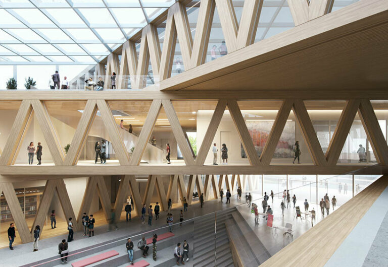 BIG fosters interaction & transparency for california's new sciences center