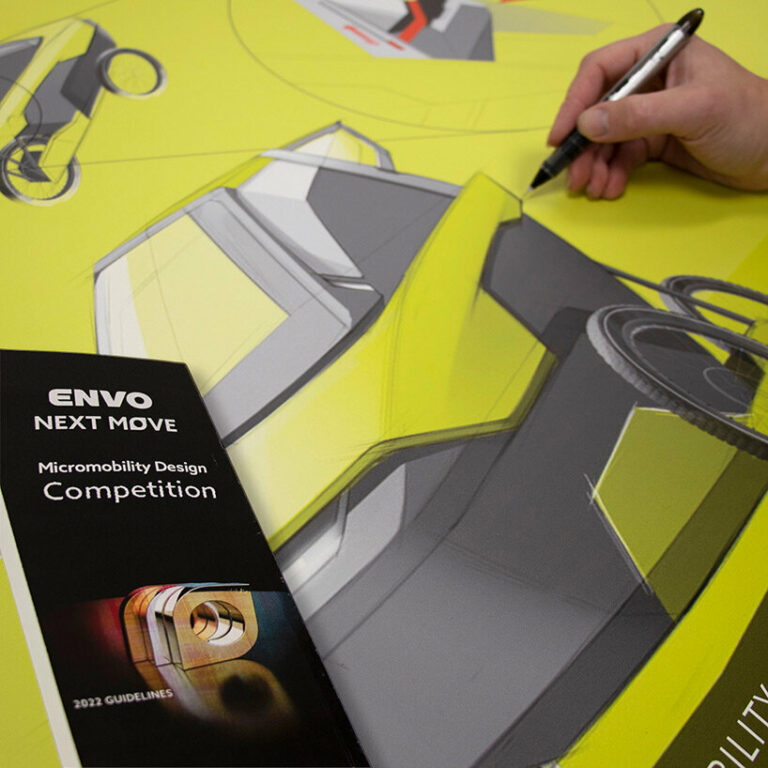 ENVO starts an e-mobility evolution with 'next move' design contest
