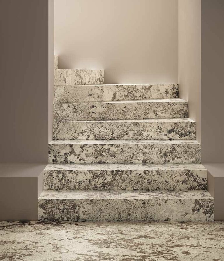 FMG fabbrica marmi e graniti captures volcanic charm on surfaces