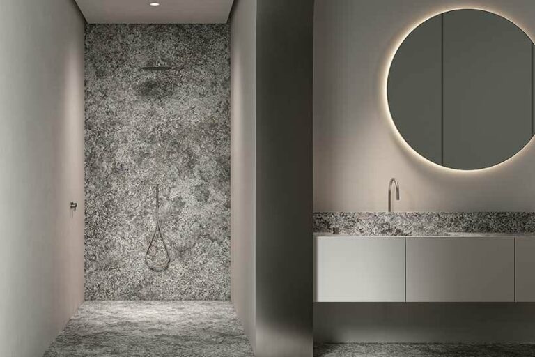 FMG fabbrica marmi e graniti captures volcanic charm on surfaces